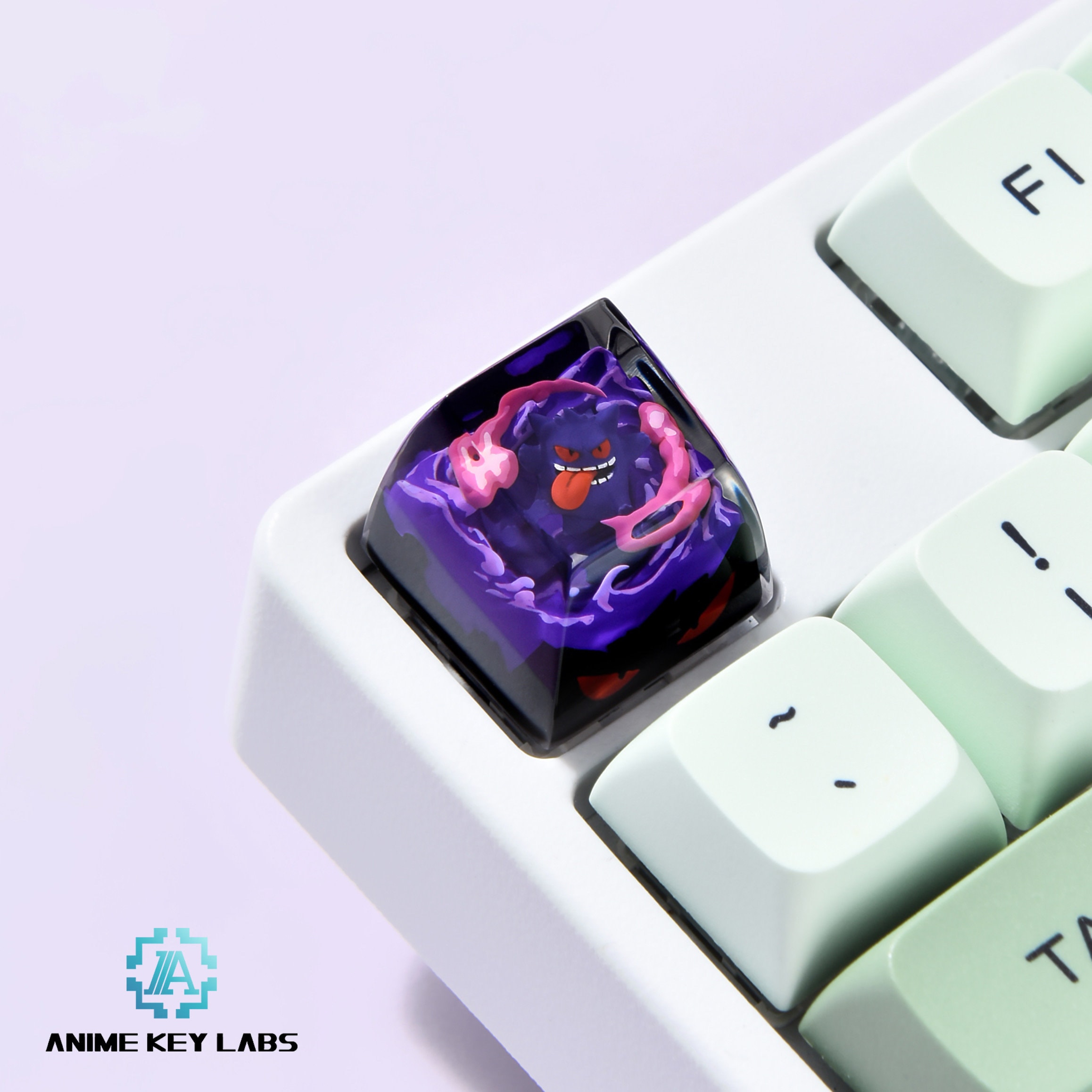Artisan Gengar Resin Keycap Handmade Pokemon Keyboard - Etsy Canada