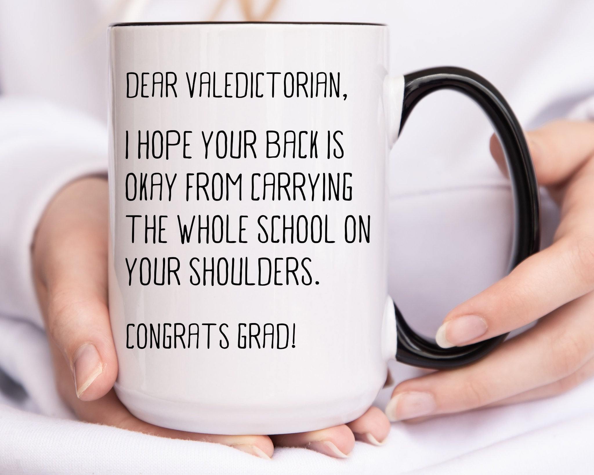 Valedictorian Gift Funny Valedictorian Mug Gift for Valedictorian ...