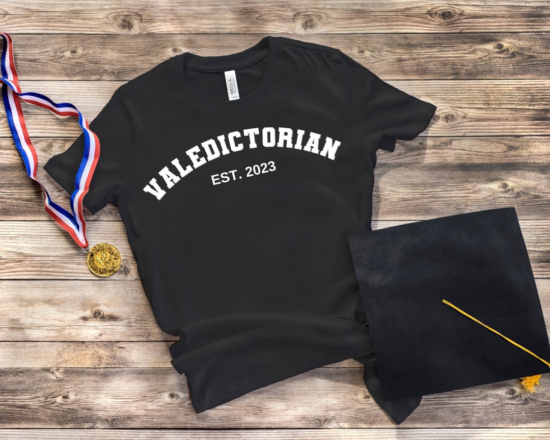 2026 Valedictorian Shirt Unisex Valedictorian Graduation Gift Custom ...