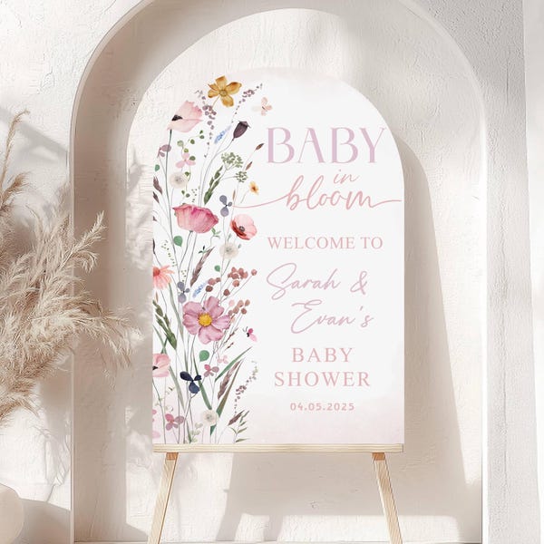 Welcome Baby Girl - Etsy