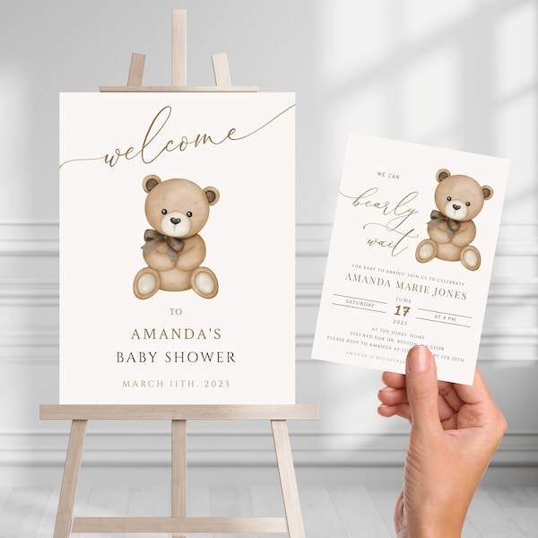 Welcome Baby Invitation Digital - Etsy