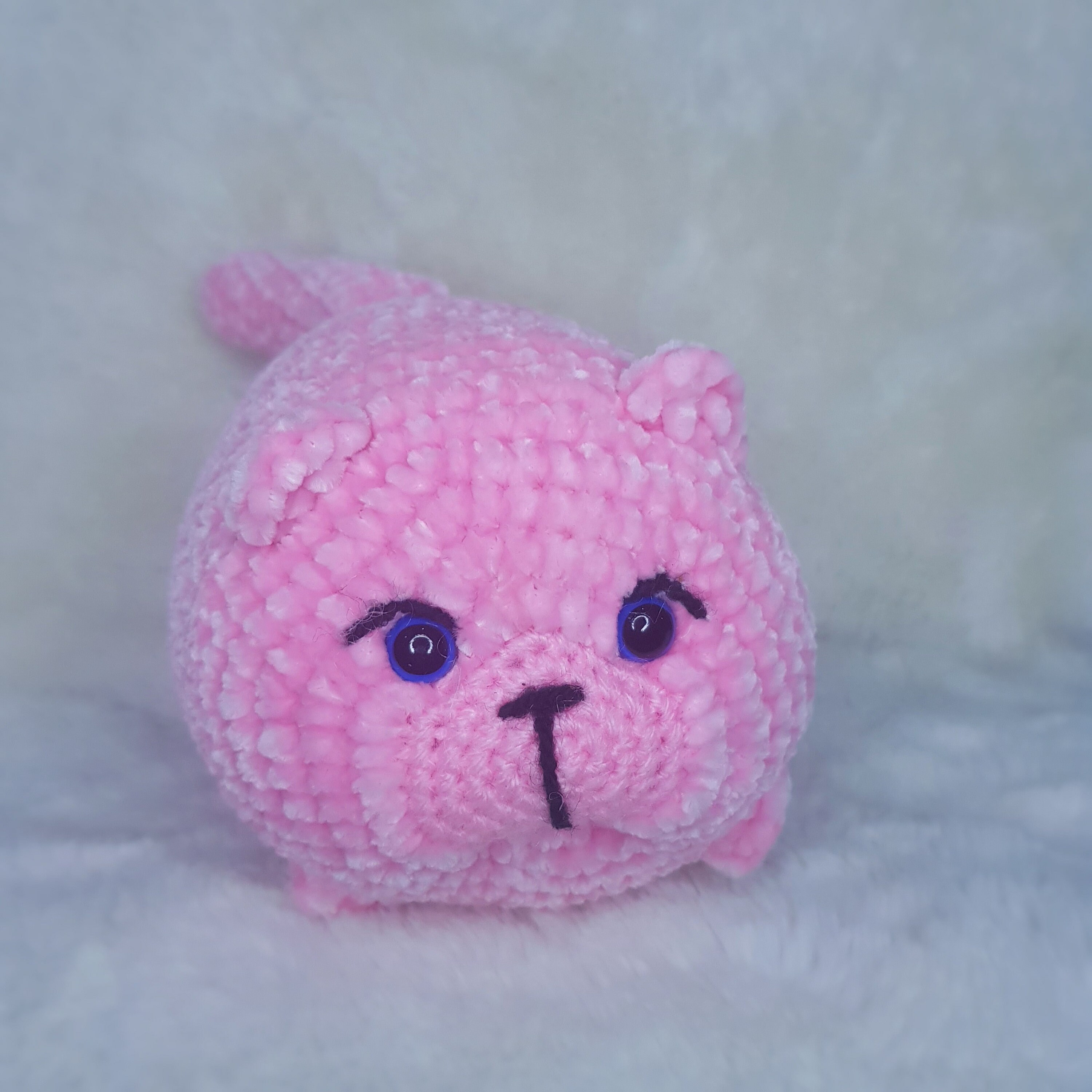 No Sew Easy Cat Plushie Crochet Pattern Cute Stuffed Animal DIY ...