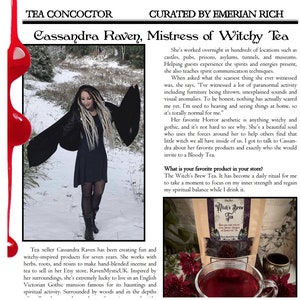Horror Curated: Bloody Tea - Etsy