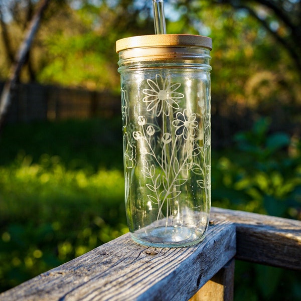 Mason Jar Cups - Etsy