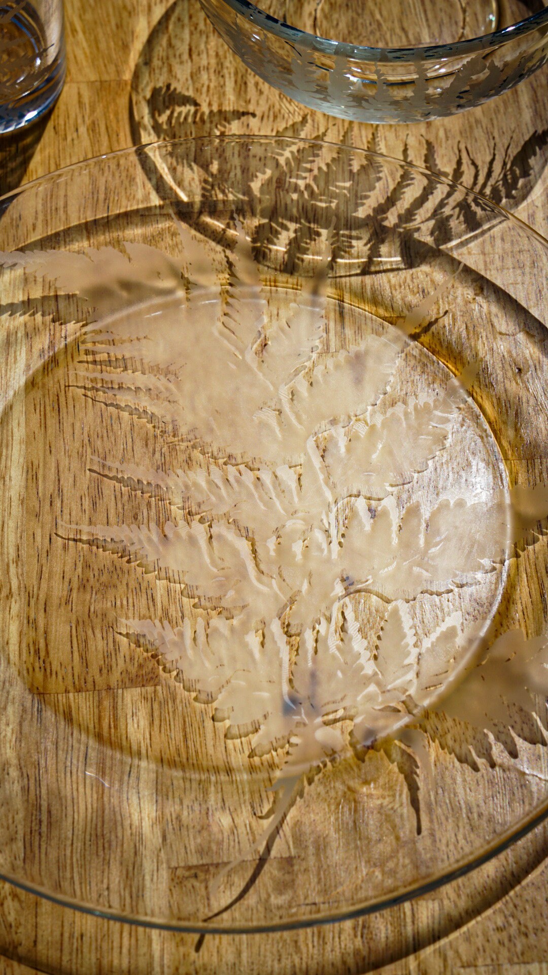 Set of Fern Dishes Cottage Core Fern Plate Fern Cup Fern Bowl Set of ...