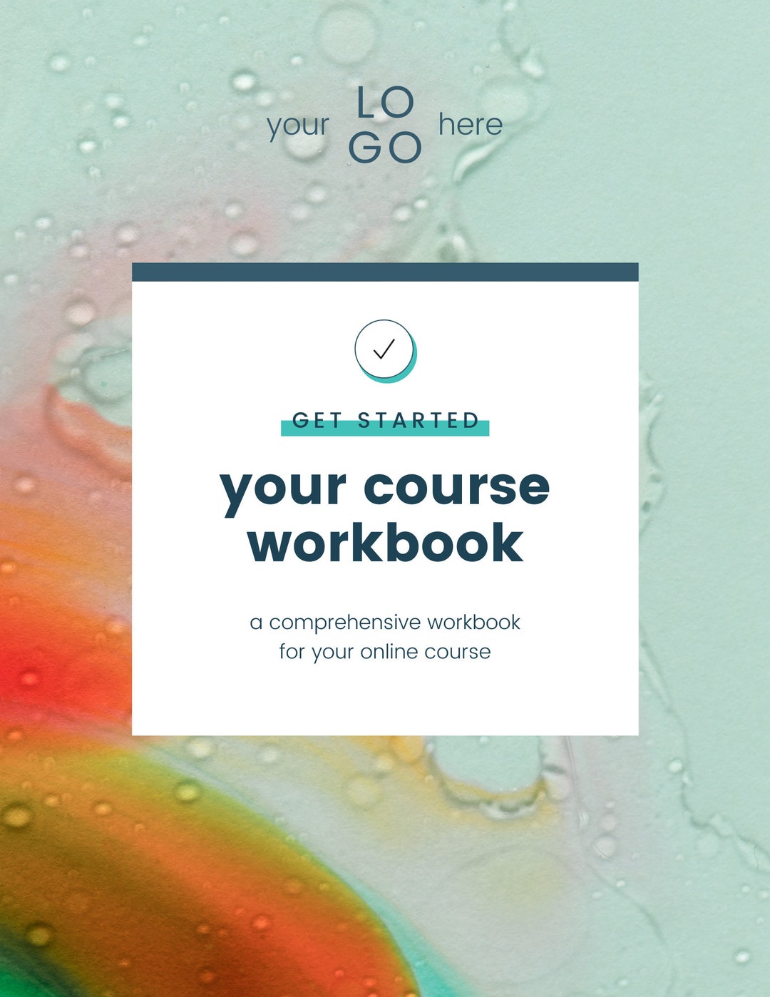 Course Workbook Template - Etsy
