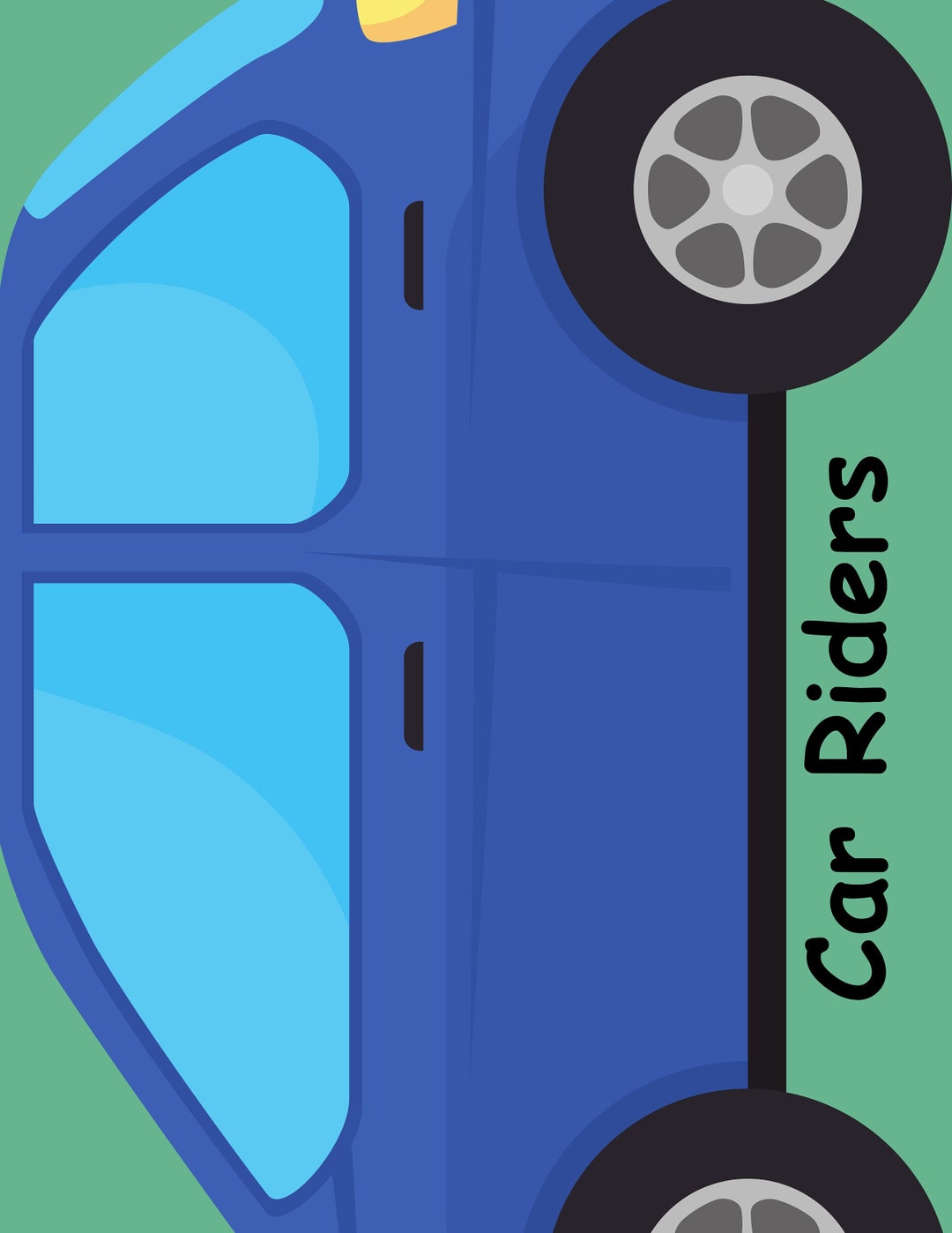 Back to School Classroom Sign Car Riders Dismissal Substitute ...