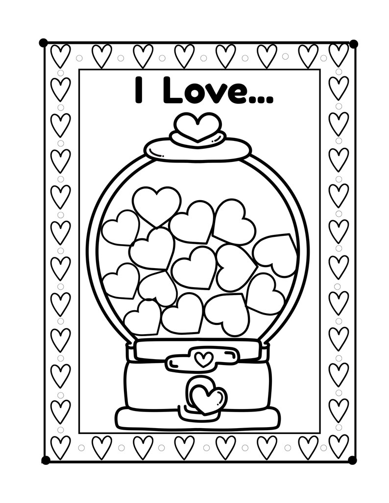 Valentine's Day Writing Worksheet - Etsy