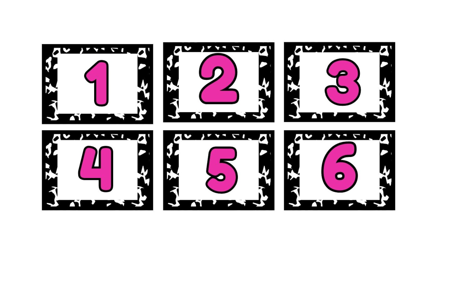 Printable Composition Notebook Calendar Pieces for Pocket Chart - Etsy