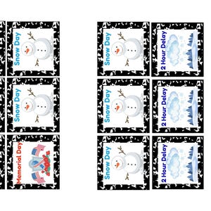 Printable Composition Notebook Calendar Pieces for Pocket Chart - Etsy