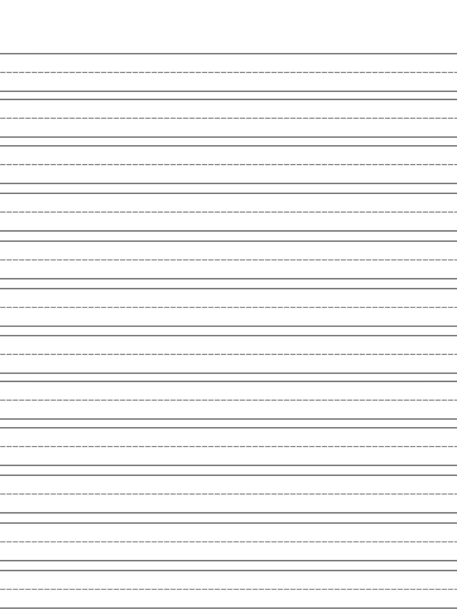 Elementary Writing Paper - Etsy