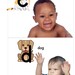 Alphabet Flashcards With Baby Faces-abc Learning Cards for Toddlers and ...