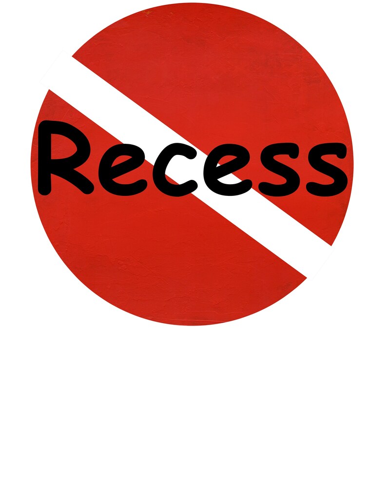 Teacher Sign Classroom Form Poster Recess Duty Teacher Information Back ...