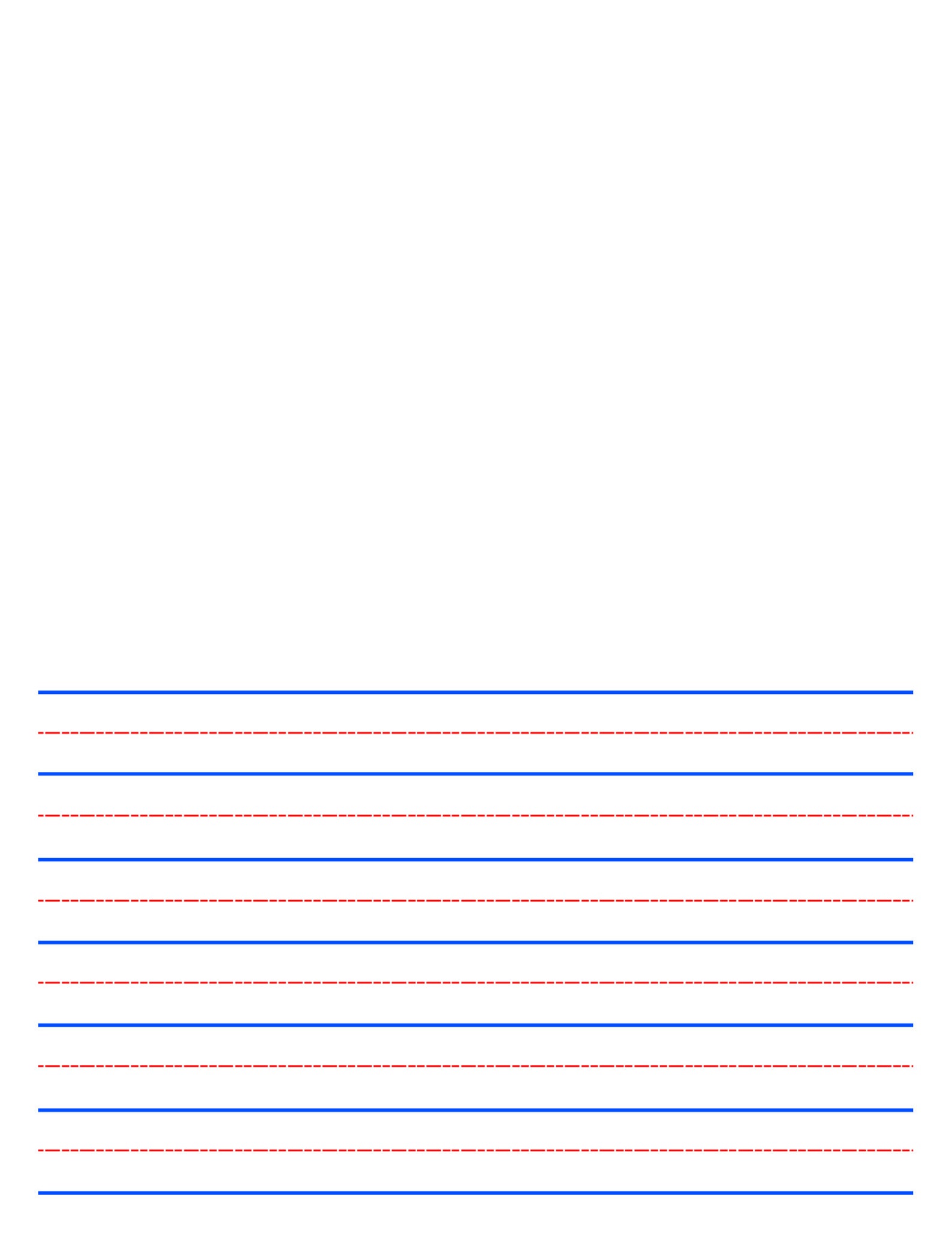 Primary Writing Paper With Dotted Lines - Etsy