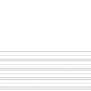 Elementary Writing Paper - Etsy