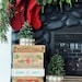 Shiny Brite Crate, Vintage Inspired Shiny Brite Crate, Christmas Gift ...