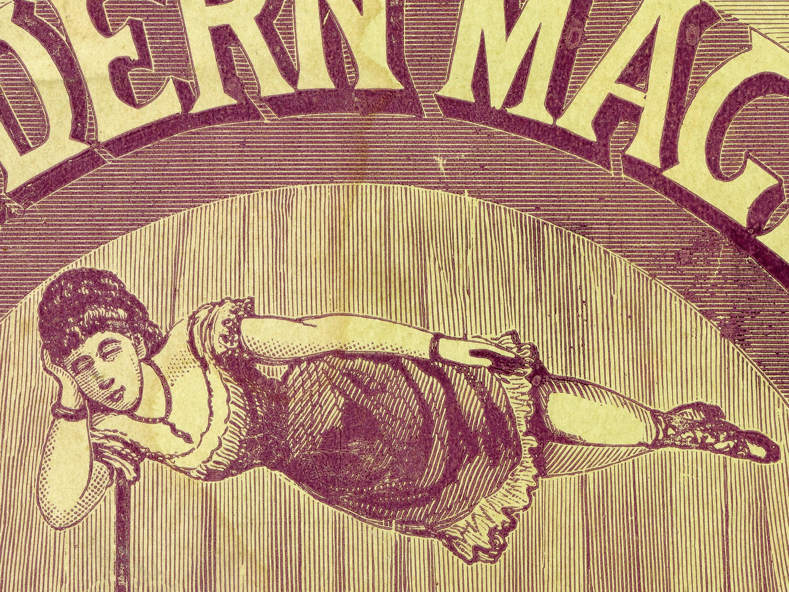 1885 Secrets of Ancient & Modern Magic POSTER - Magician - Performer ...