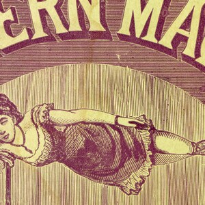 1885 Secrets of Ancient & Modern Magic POSTER - Magician - Performer ...