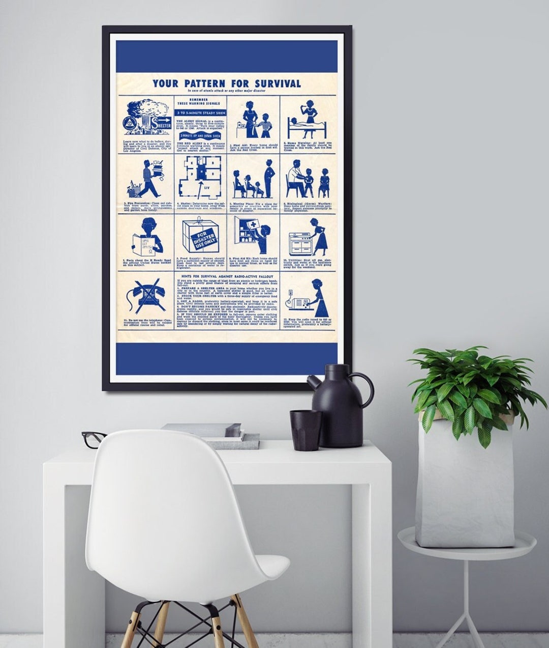 1955 Atomic Age Info Brochure POSTER! (24" X 36" or Smaller!) - Nuclear ...