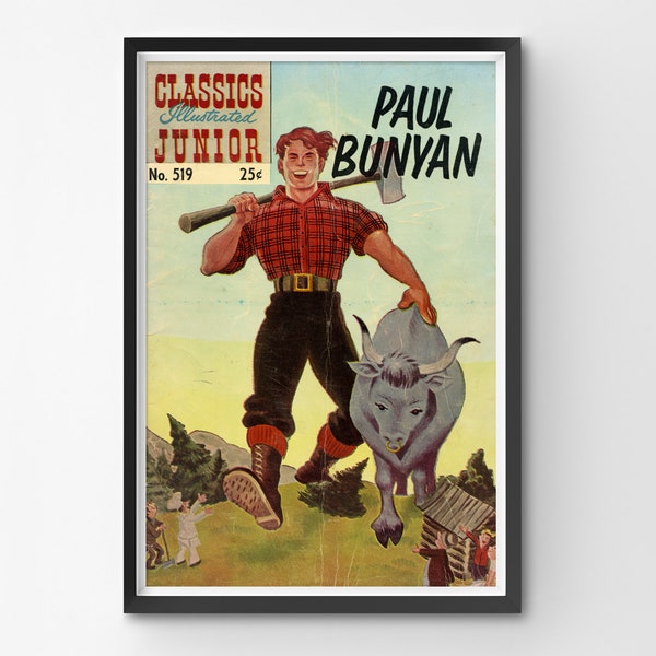 Paul Bunyan - Etsy