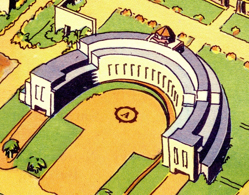 San Francisco World's Fair Map POSTER 1939 up to - Etsy