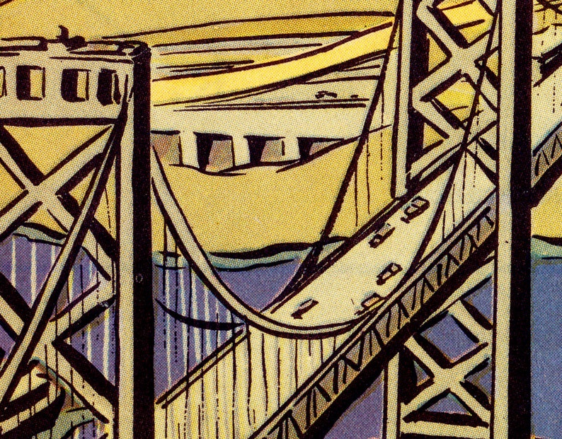 San Francisco World's Fair Map POSTER 1939 up to - Etsy