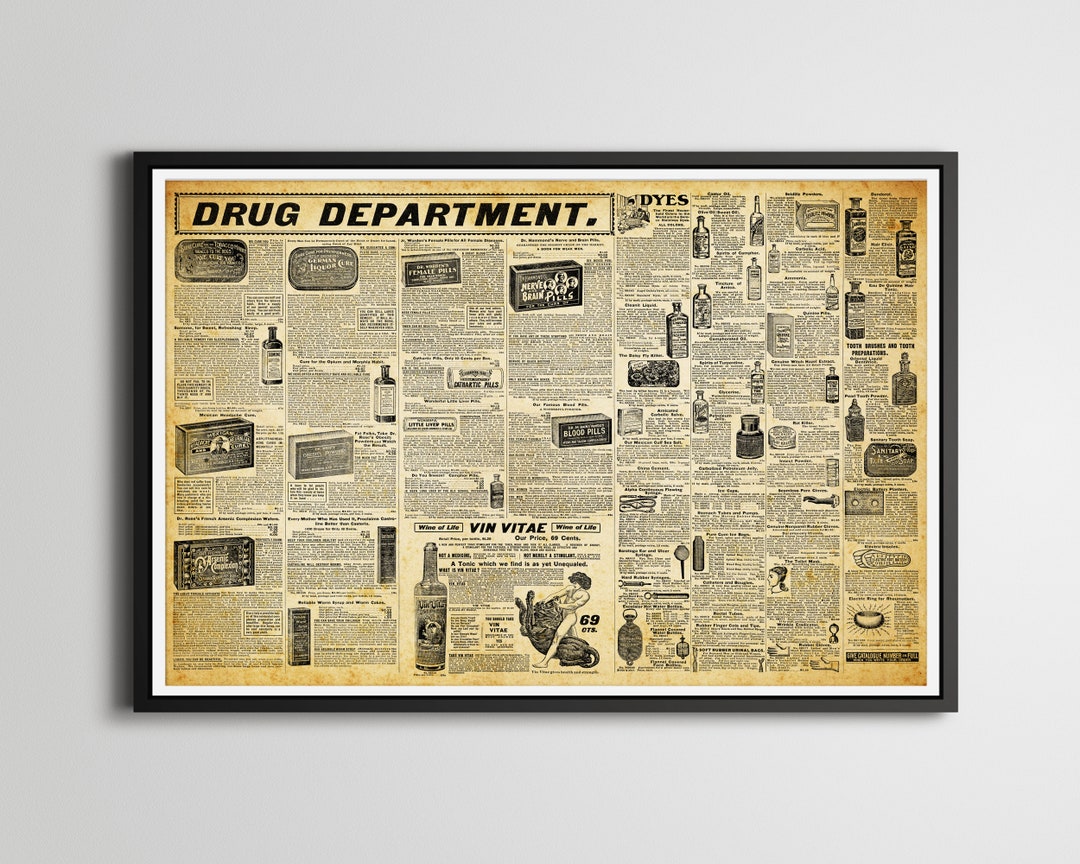 Vintage Medicine POSTER! (24" X 36" or Smaller) - 1902 Sears Catalog ...