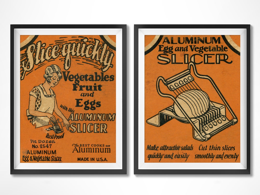 1950's Egg Slicer POSTER! (up to 24" X 36") - Kitchen Gadget - Decor ...