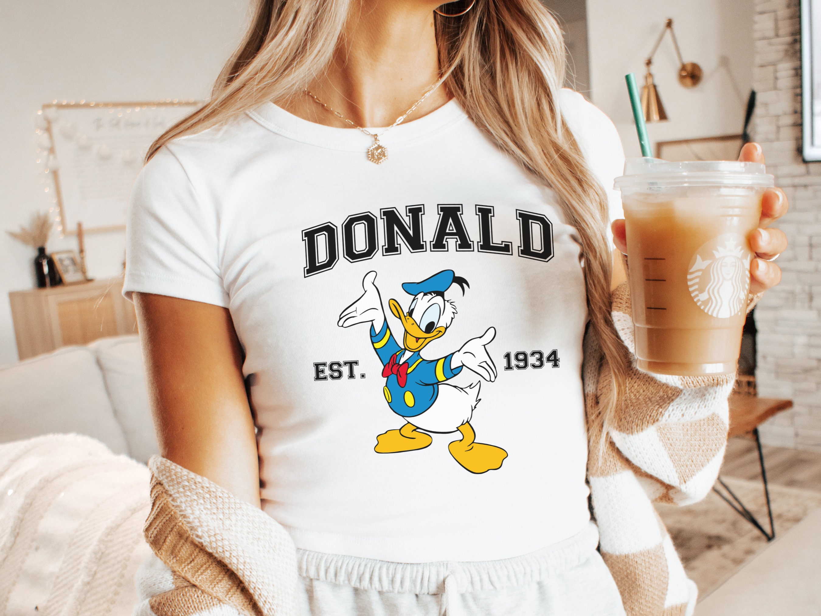 Disney T-shirt Disney Character Sweatshirt Custom Mickey Daisy Minnie ...