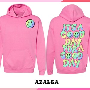 Good Day Positive Message Sweatshirt Trendy Hoodie Cozy Aesthetic ...