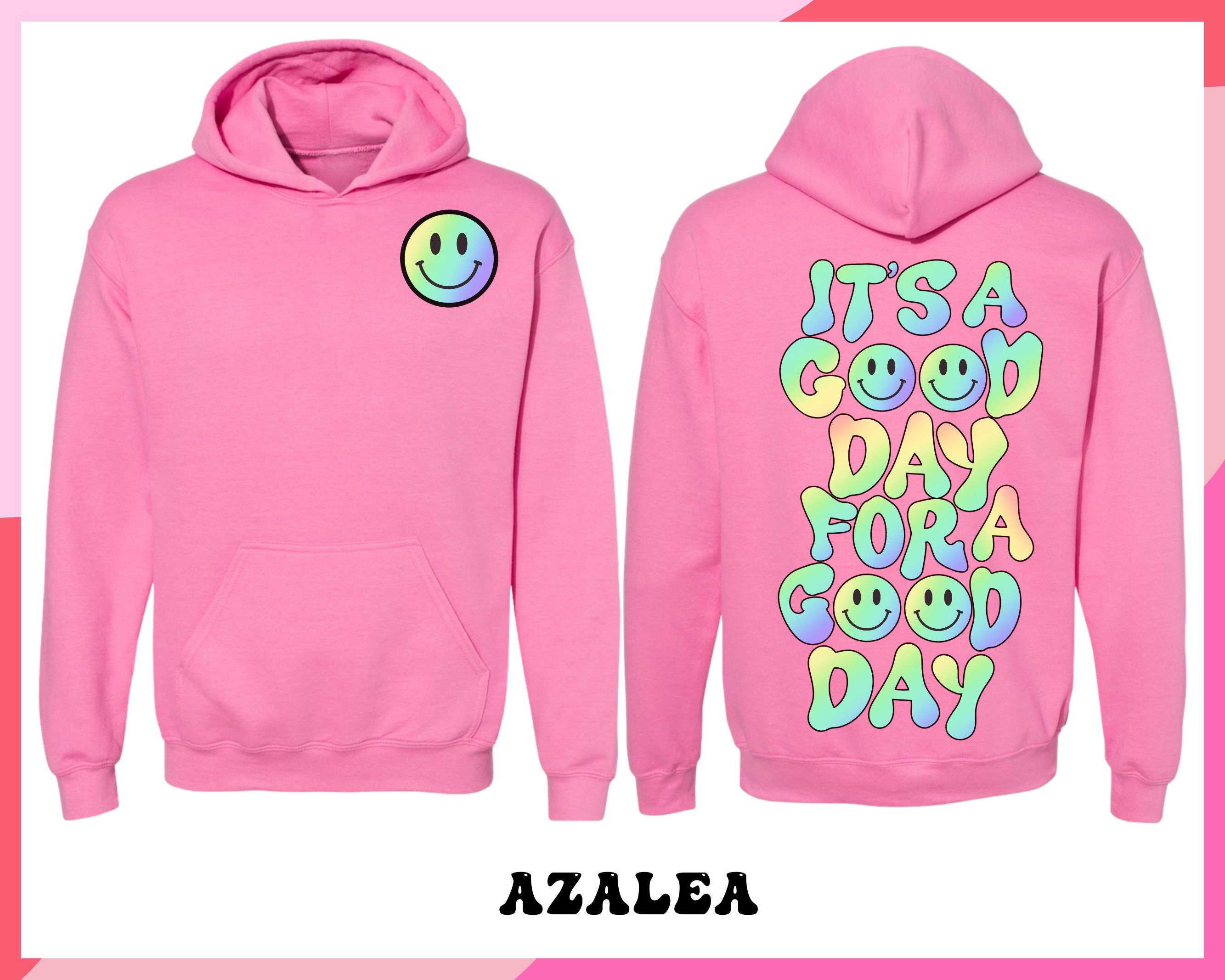 Good Day Positive Message Sweatshirt Trendy Hoodie Cozy Aesthetic ...