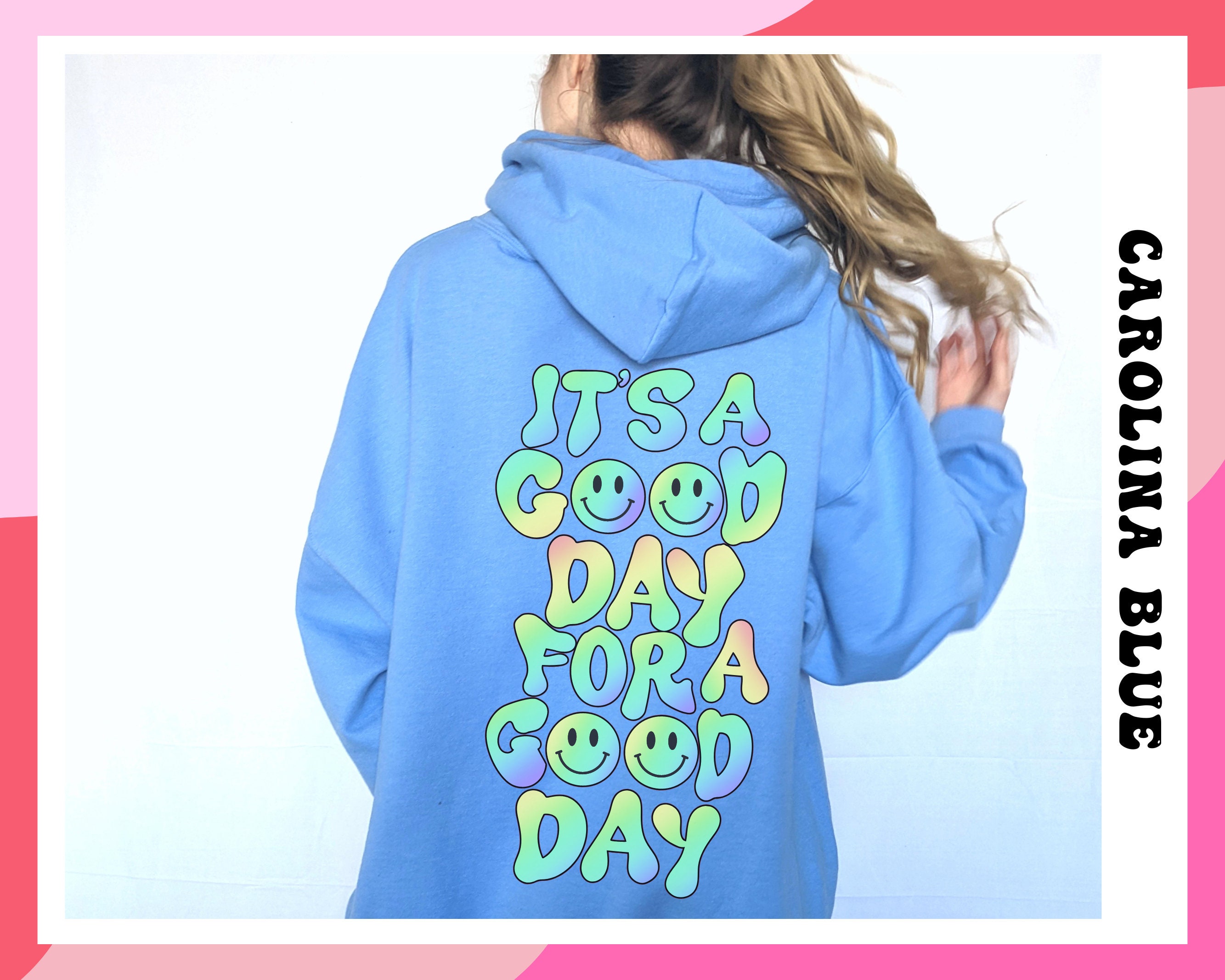 Good Day Positive Message Sweatshirt Trendy Hoodie Cozy Aesthetic ...