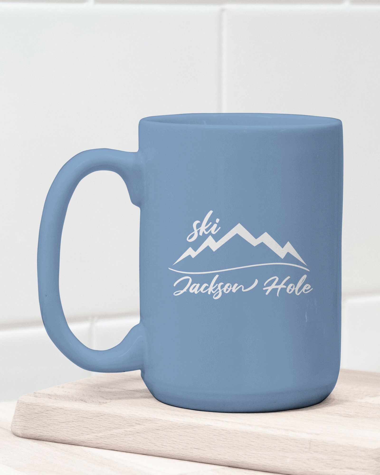 Ski Jackson Hole Mountain SVG, Cricut, Laser Cut File (digital Download ...