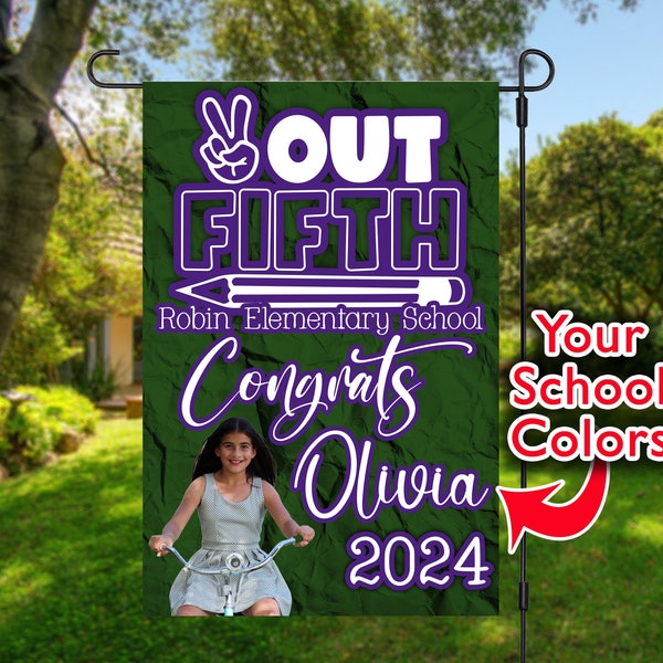 5th Grade Graduation Yard Sign - Etsy