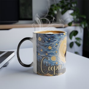 Magic Mug Color Changing Coffee Mug - Heat Activated Color Changing ...