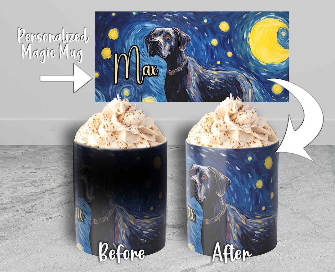 Magic Mug Color Changing Coffee Mug - Heat Activated Color Changing ...