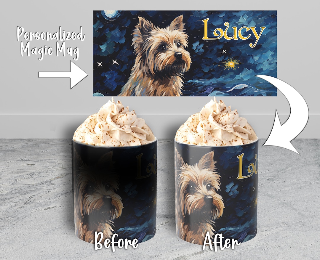 Magic Mug Color Changing Coffee Mug - Heat Activated Color Changing ...