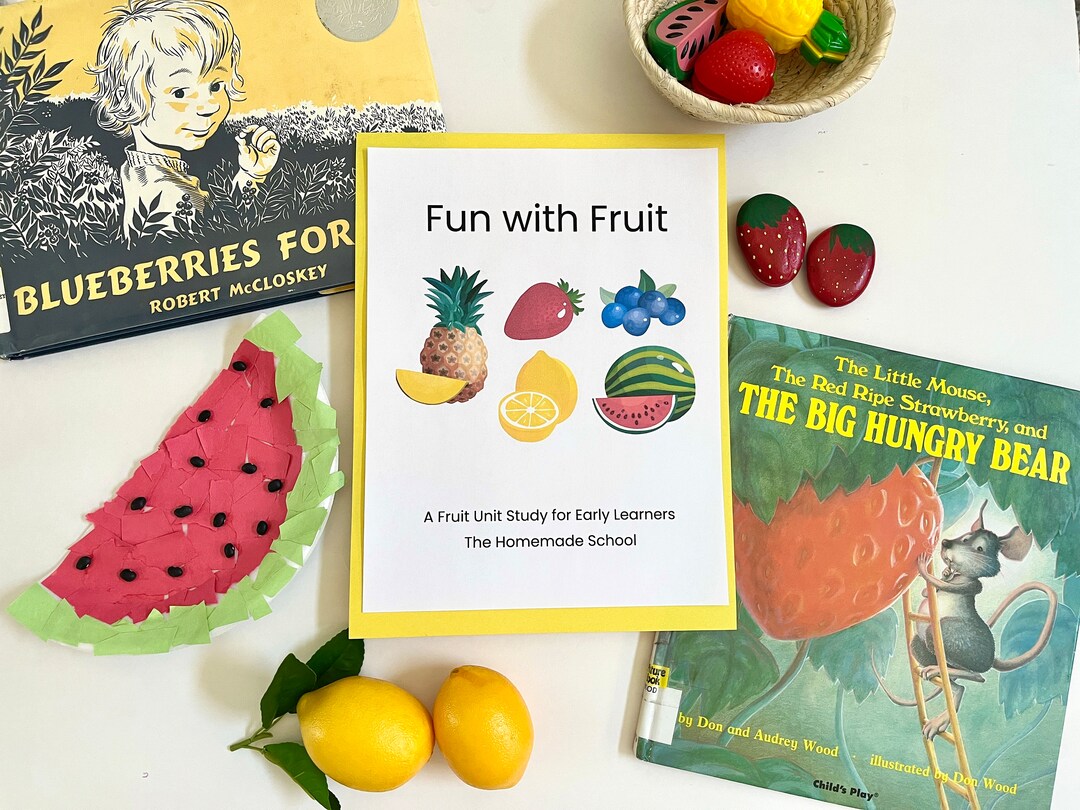 Fruit Unit Study, Summer Unit Study, Homeschool, Learning Material ...