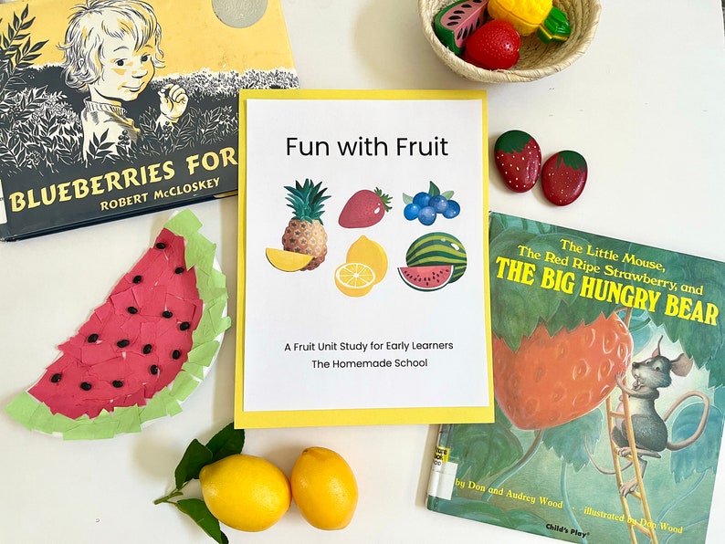 Fruit Unit Study, Summer Unit Study, Homeschool, Learning Material ...