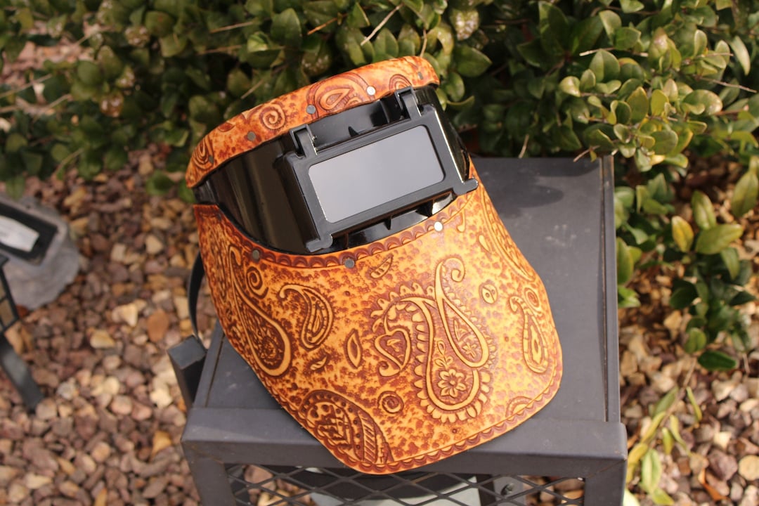 Welding Mask, Weldingmask , #customleathermask ,weldinghood ,sugarscoop ...