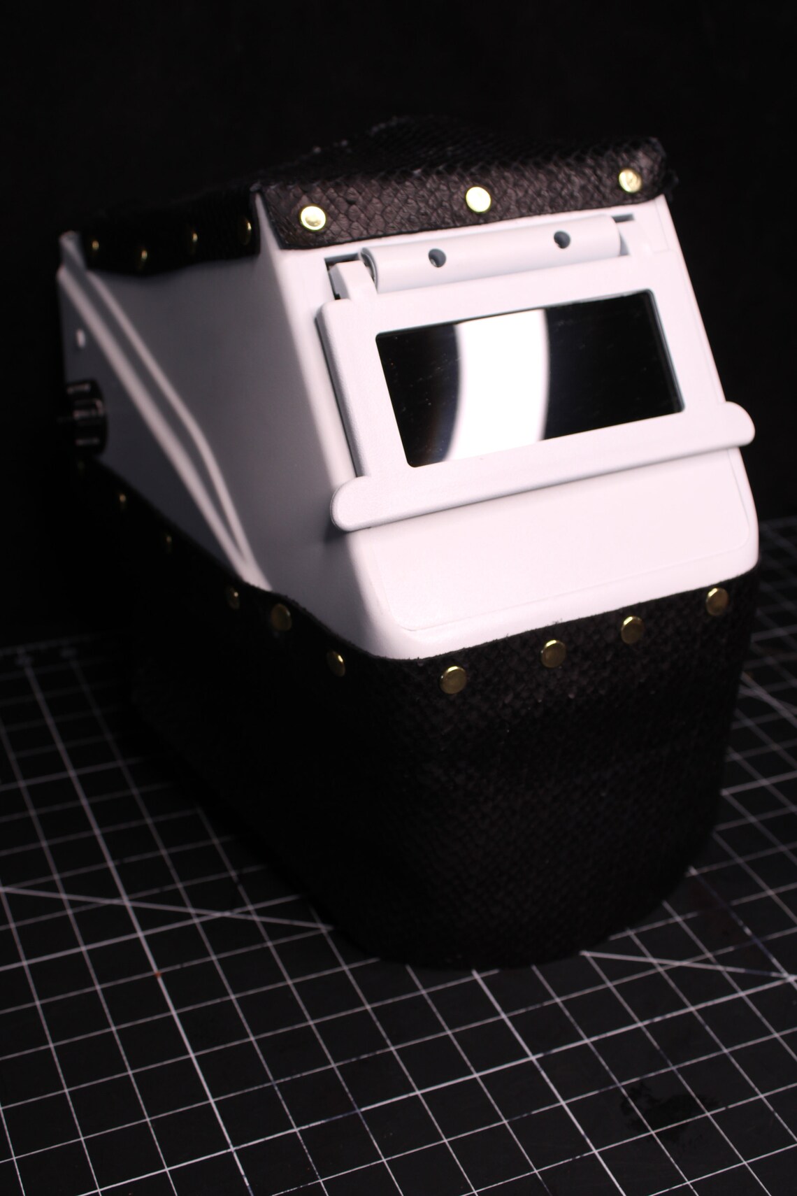 Welding Mask, Weldingmask , #customleathermask ,weldinghood ,sugarscoop ...