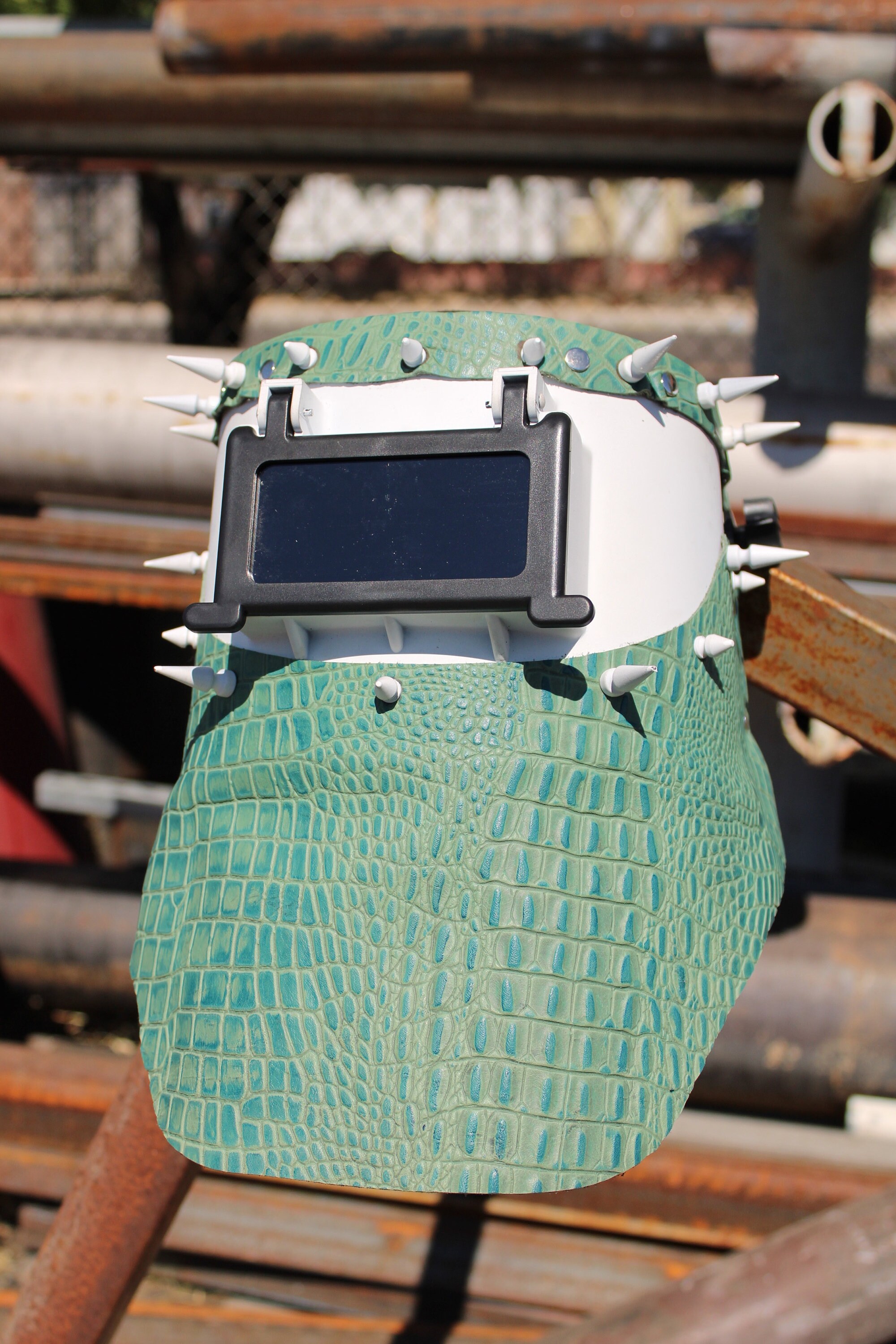 Welding Mask weldingmask leatherweldingmask - Etsy