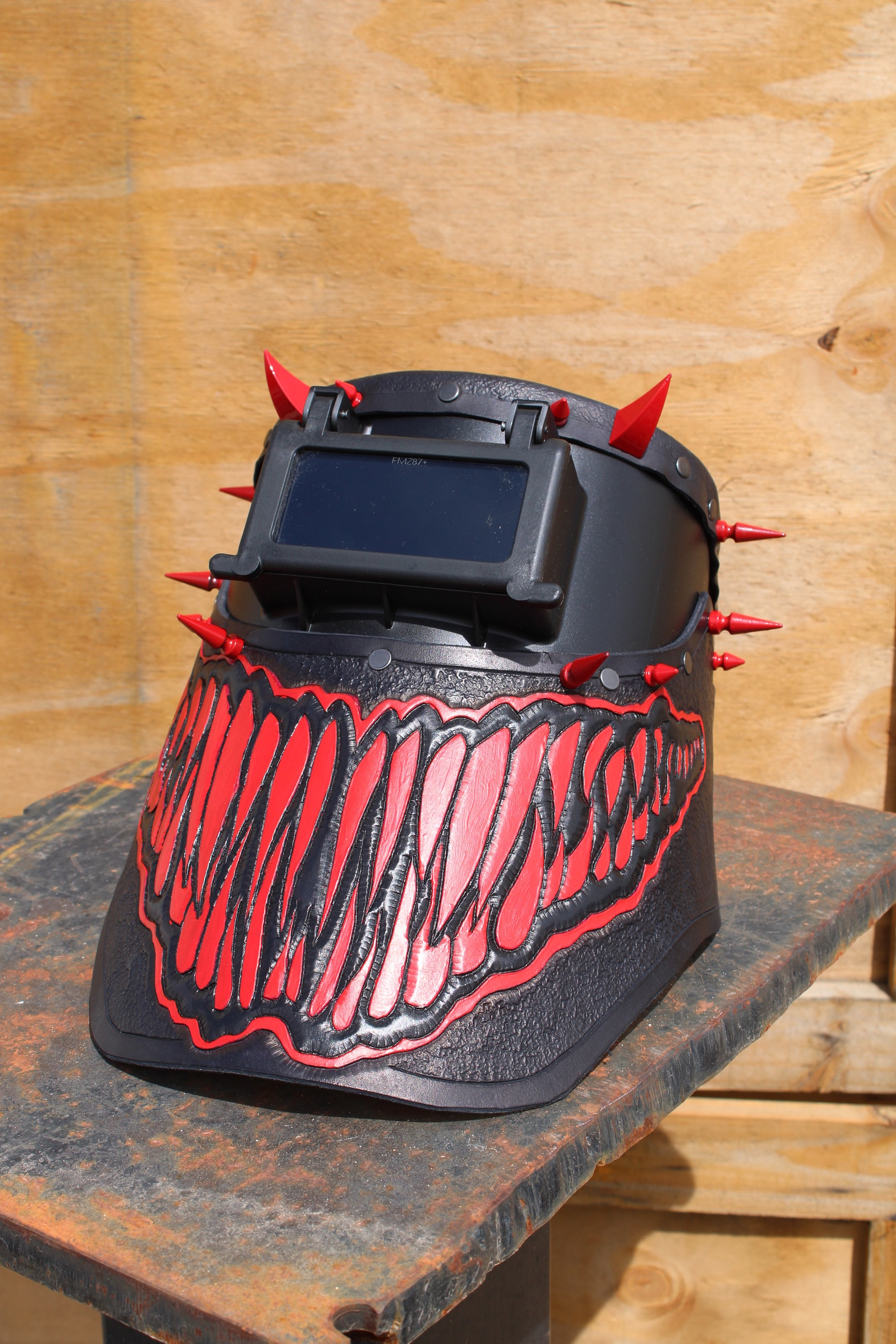 Welding Mask,welding Hat, #customleathermask ,weldinghood ,sugarscoop ...
