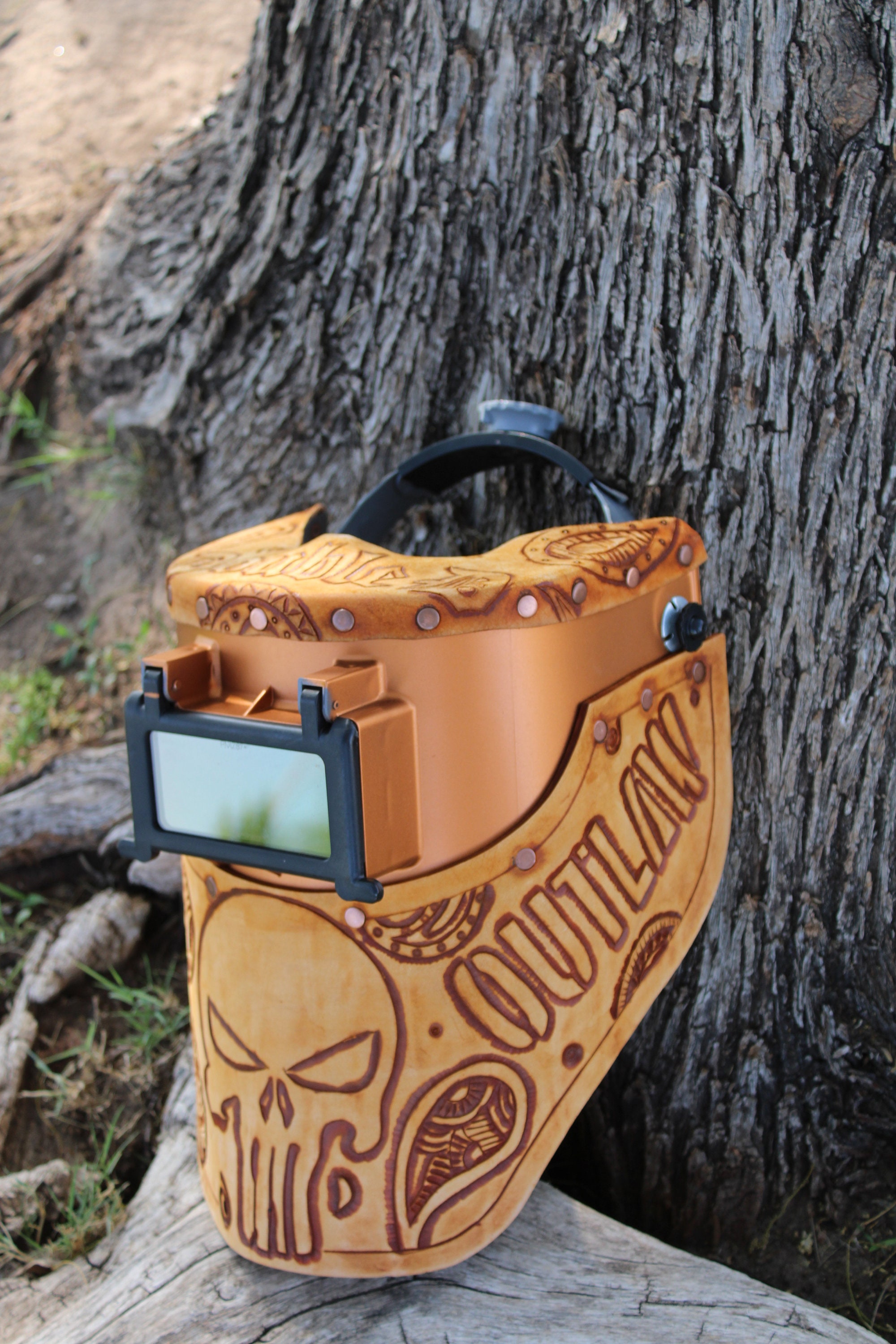 Welding Mask, Weldingmask , #customleathermask ,weldinghood ,sugarscoop ...