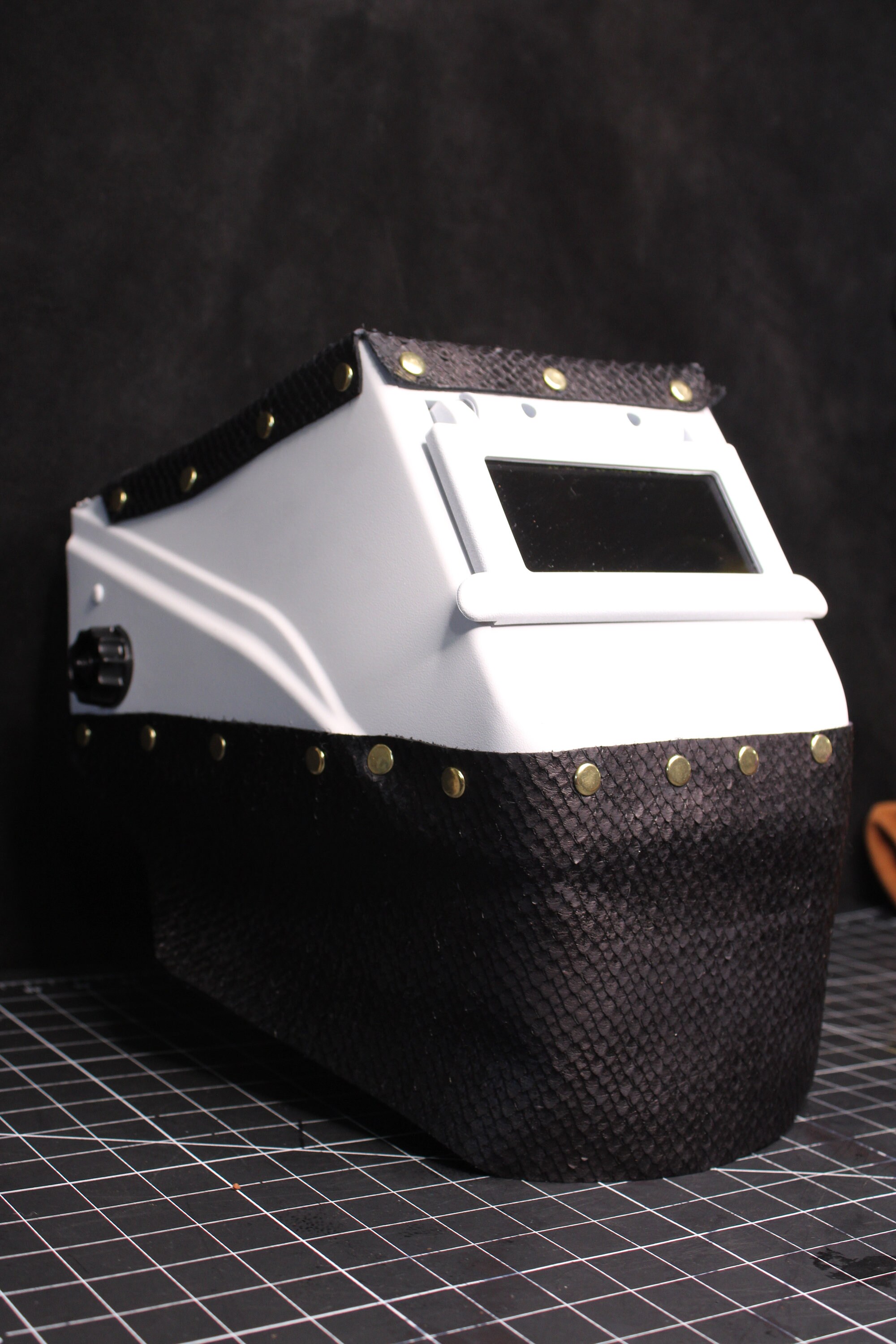 Welding Mask, Weldingmask , #customleathermask ,weldinghood ,sugarscoop ...