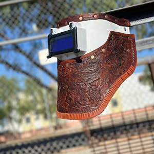 Fibermetal Welding Hood Sugarscoop , Leather Welding Hood , Welding ...