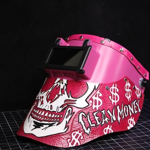 Welding Mask,welding Hat, #customleathermask ,weldinghood ,sugarscoop ...