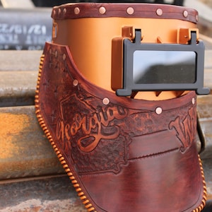 Fibermetal Welding Hood Sugarscoop , Leather Welding Hood , Welding ...