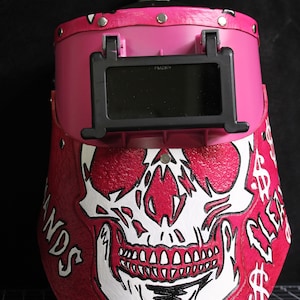 Welding Mask,welding Hat, #customleathermask ,weldinghood ,sugarscoop ...