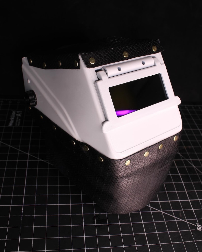 Welding Mask, Weldingmask , #customleathermask ,weldinghood ,sugarscoop ...